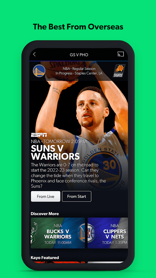 Kayo Sports | Apps Review | AppMobs.com